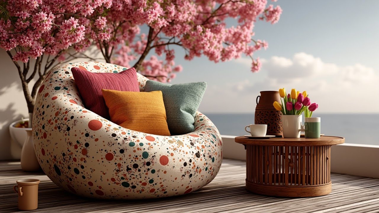 Relaxing Bossa Nova | Spring Cherry Blossom Jazz for Cozy Coffee Shop ...