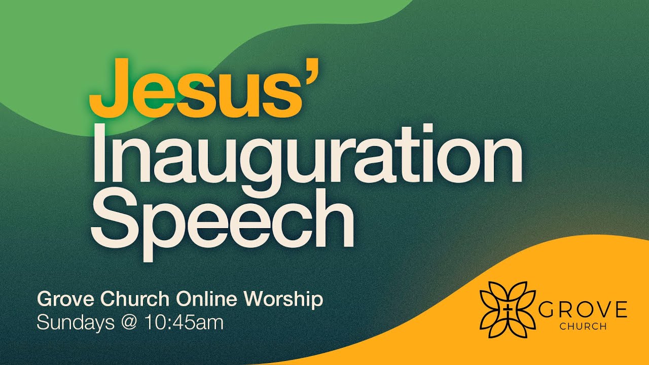 Online Worship: Jesus' Inauguration Speech - YouTube