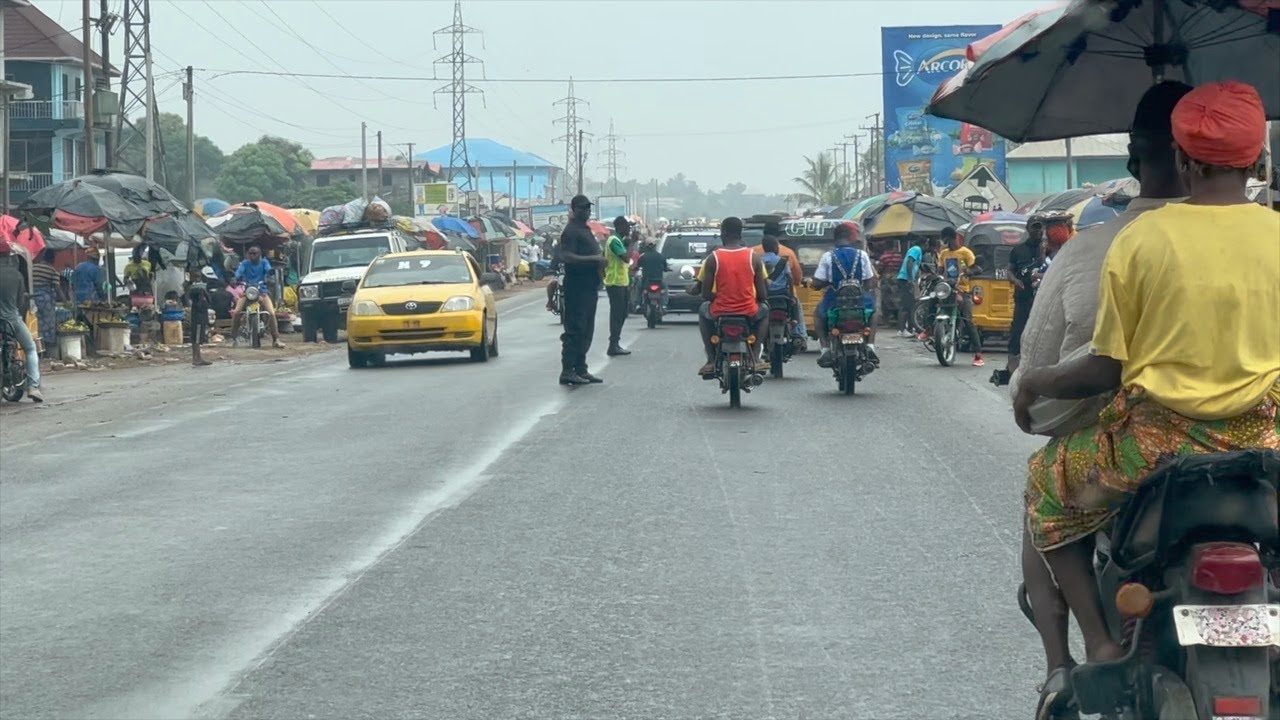 ROAD TRIP: DRIVING FROM REDLIGHT TO KAKATA CITY | LIBERIA 2023 ...