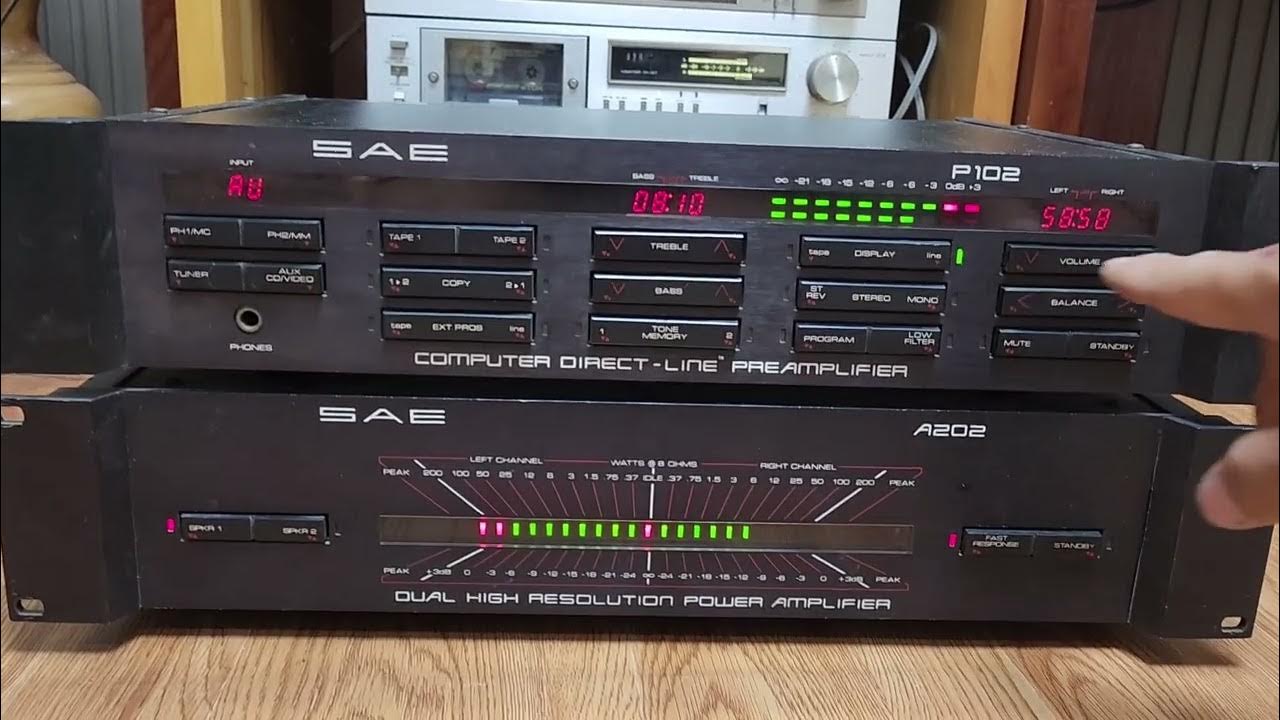 BỘ PRE POWER SAE P102 - A202 ĐẸP DỄ PHỐI GHÉP LOA LH 0961.666.009 CẢM ƠN - YouTube