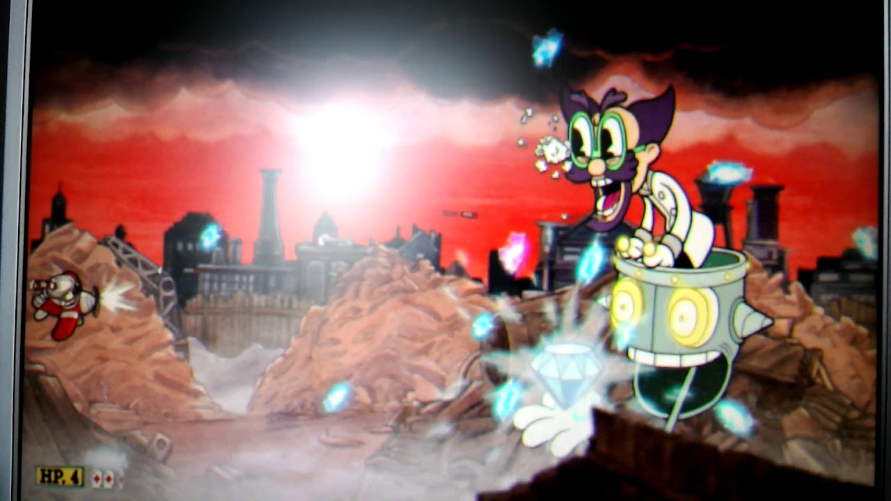 Cuphead all boss knockouts! Part 5 - YouTube