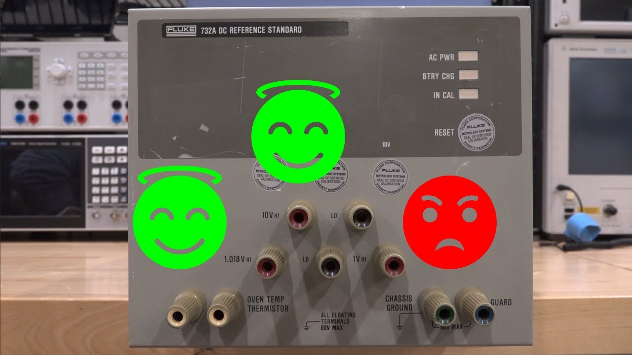 TNP #32 – Fluke 732A DC (10V, 1.018V, 1V) Reference Standard Quick ...