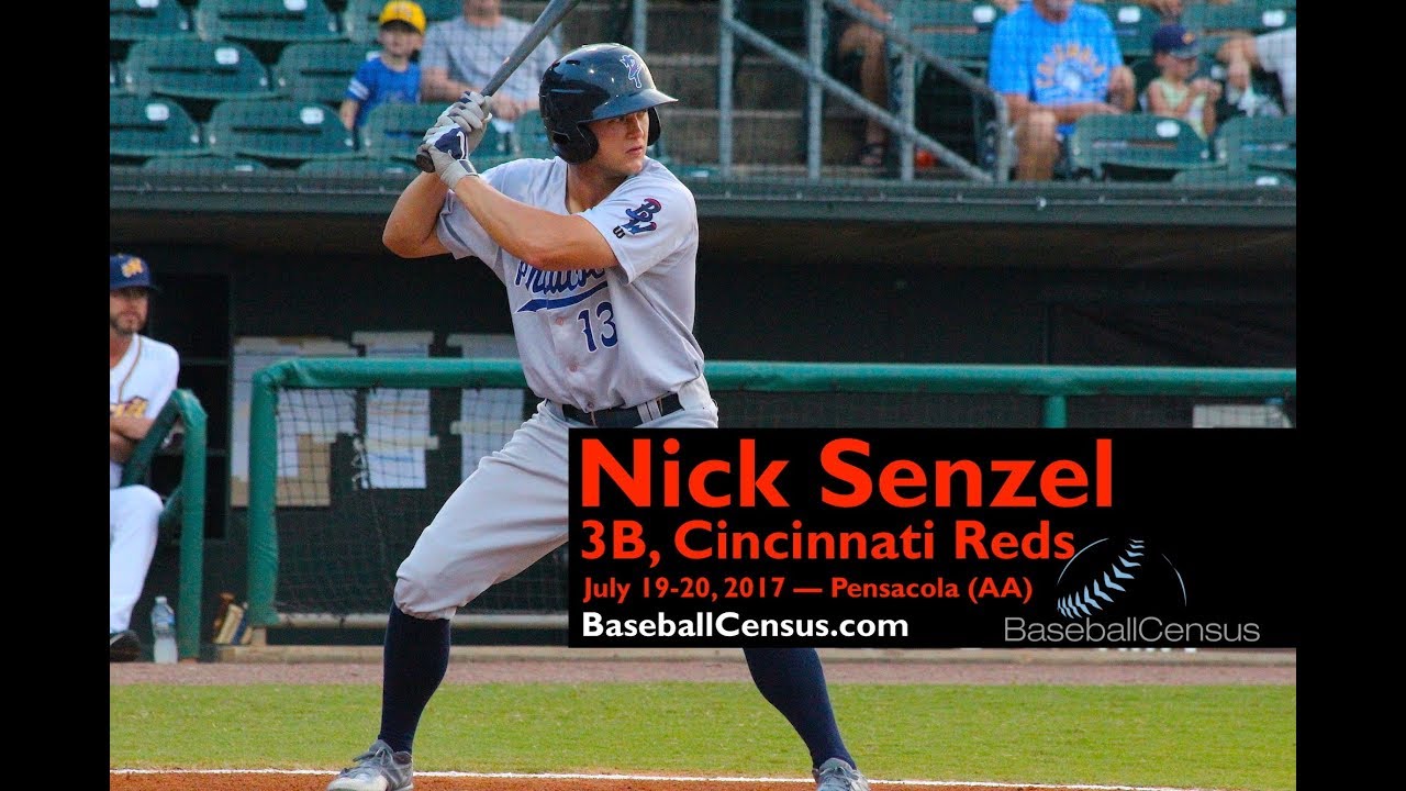 Nick Senzel, 3B, Cincinnati Reds — July 19-20, 2017 - YouTube