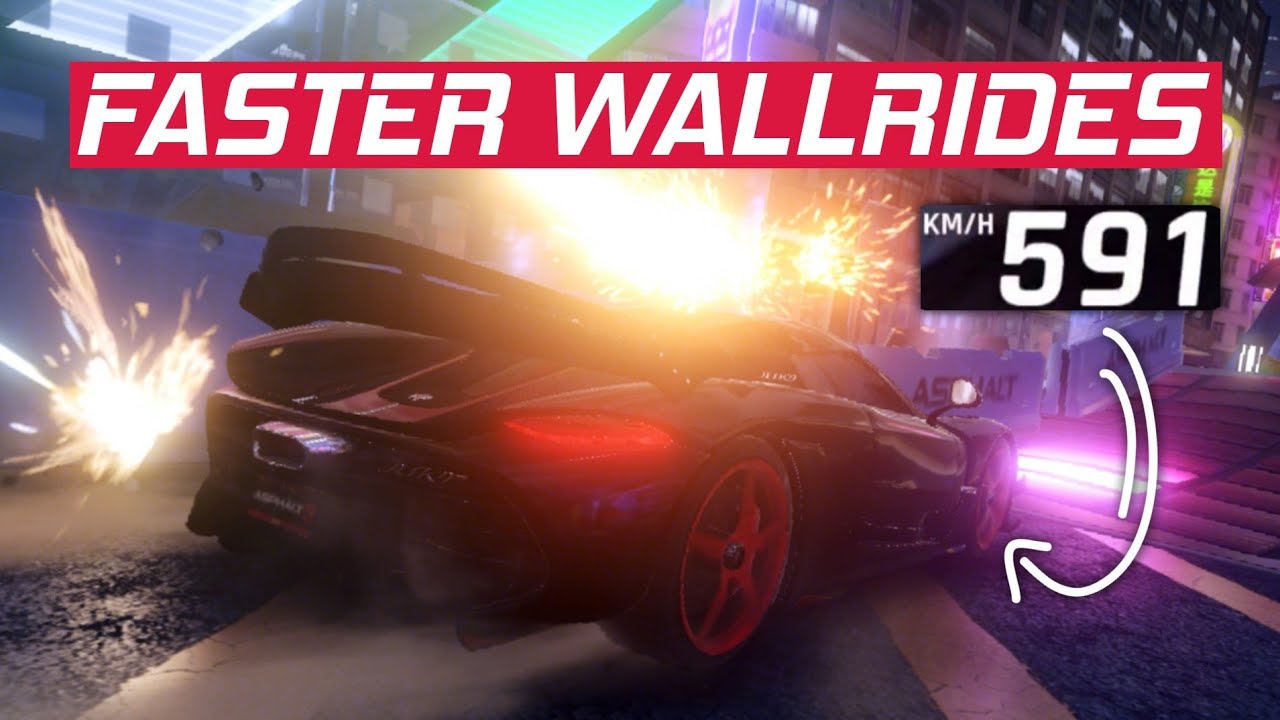 Asphalt 9 Wallride Guide How To Do Faster Wallrides YouTube Asphalt 9 Wallride Guide How To Do Faster Wallrides YouTube