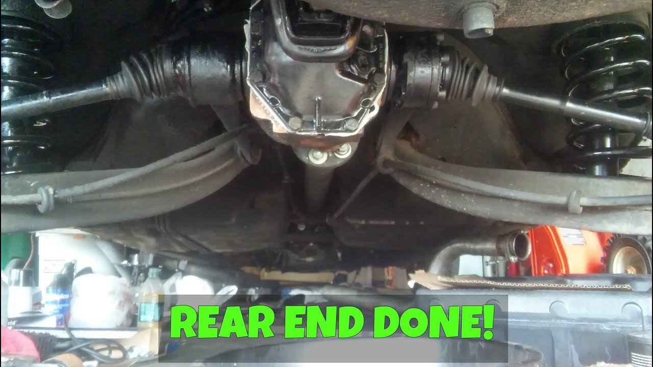 MERCEDES W123 NEW DIFFERENTIAL MOUNT, NEW FLUID, AXLES REINSTALLED, NEW ...