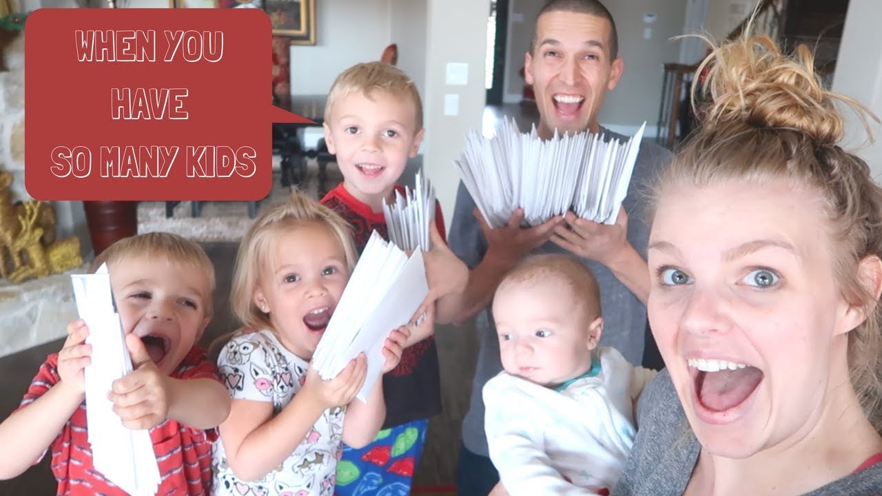 WHEN YOU HAVE SO MANY KIDS!! - YouTube