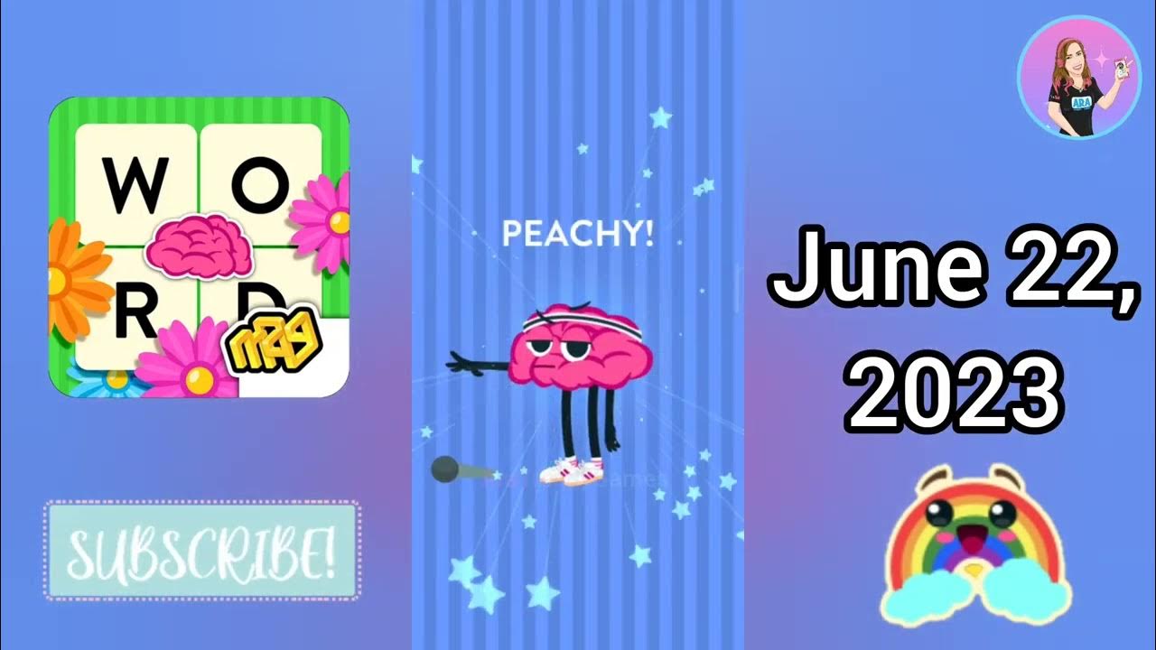 WordBrain Rainbow Event June 22 2023 YouTube wordbrain-rainbow-event-june-22-2023-youtube