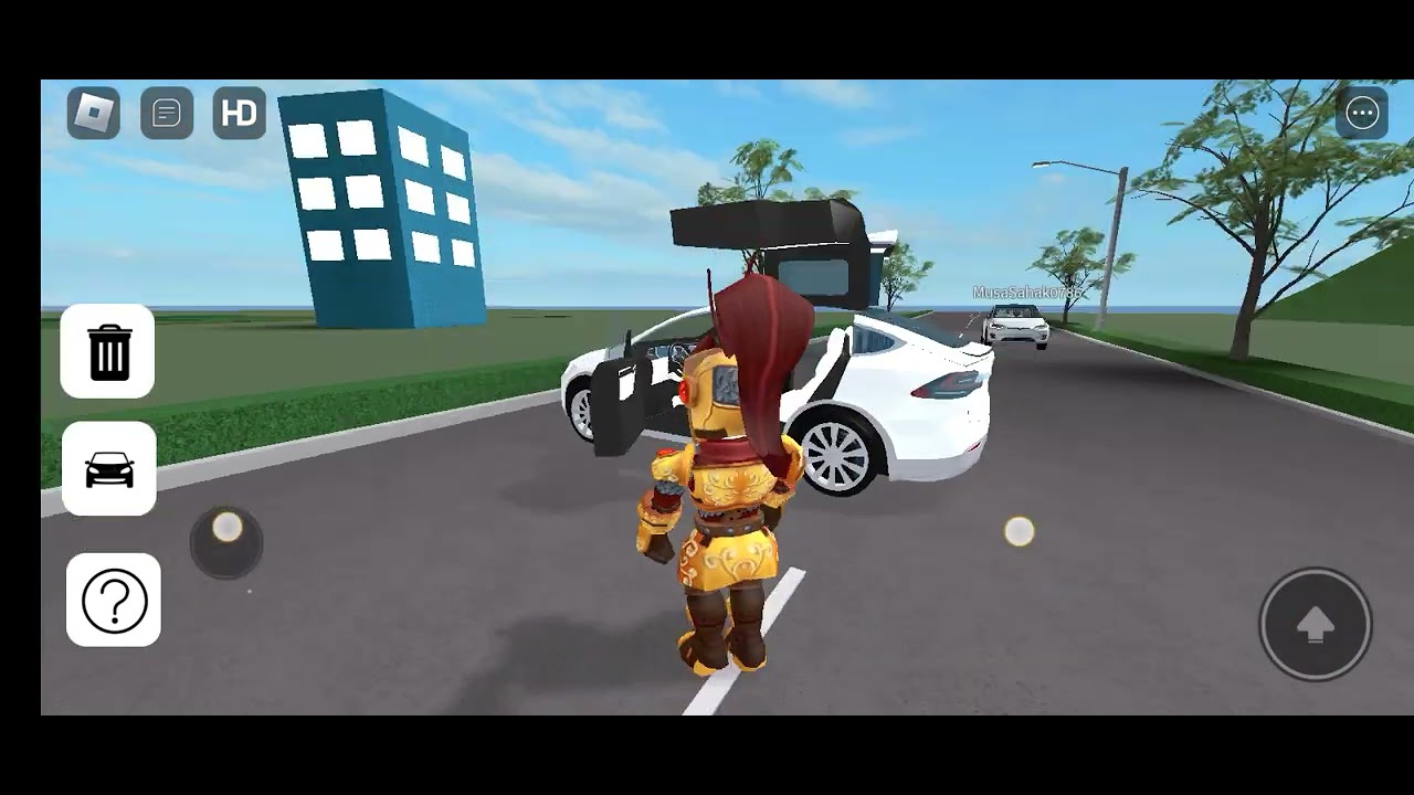 Walkthrough Playing Game Roblox Tesla Dealership by The Three Fixies ll ...