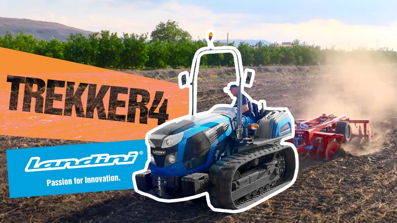 Landini Trekker4, agora de Fase V - YouTube