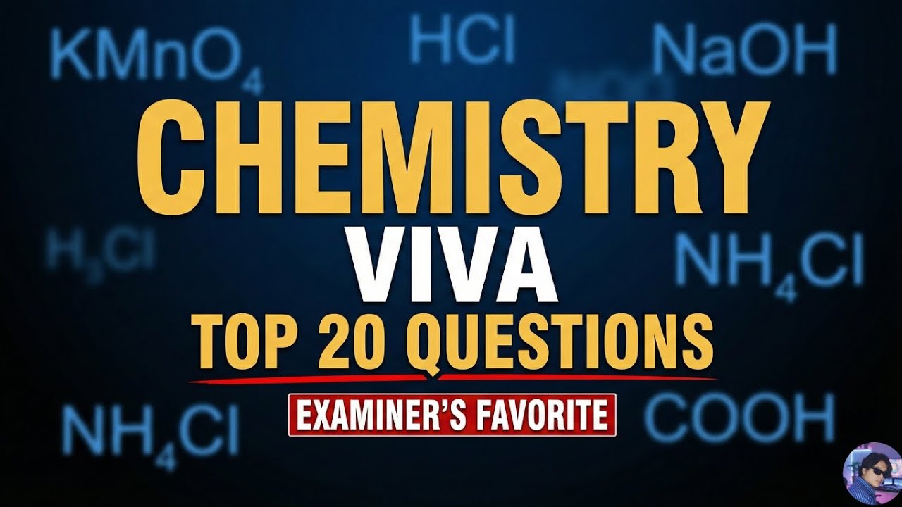 Top 20 Chemistry Practical Viva Questions with Answers | Class 12 Board ...