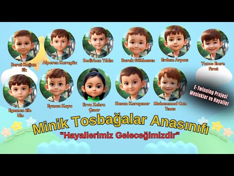 Minik Tosbağlar Ana Okulu | E-Twinning Projesi | Hayellerim | Meslekler |