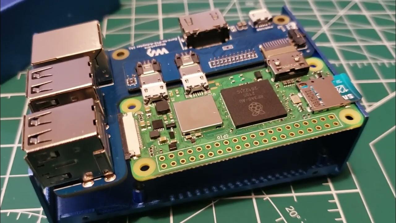 Pi Zero to Pi3 Adapter (A) from Waveshare. - YouTube