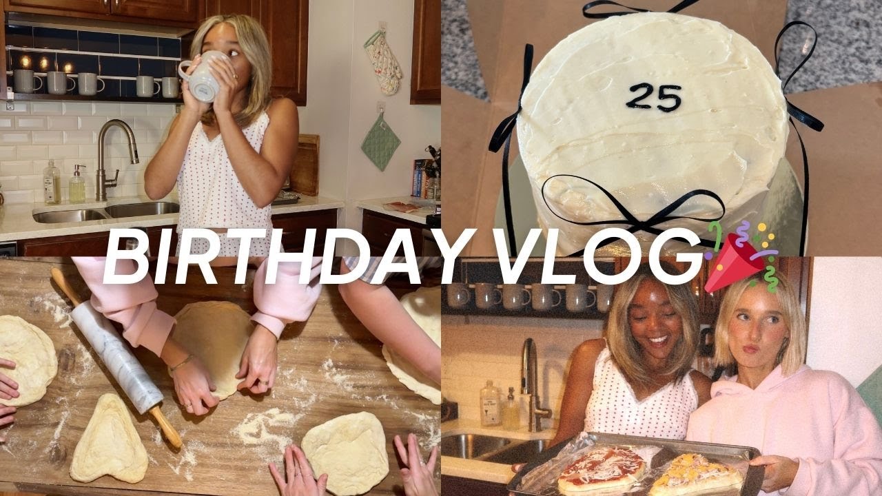 birthday slumber party vlog!!! - YouTube