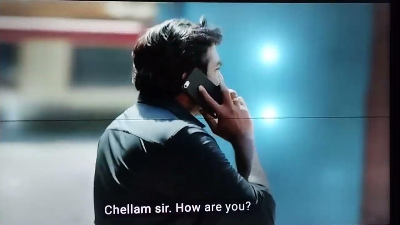 Webseries Farzi and The Family Man connection | Chellam Sir Scene - YouTube