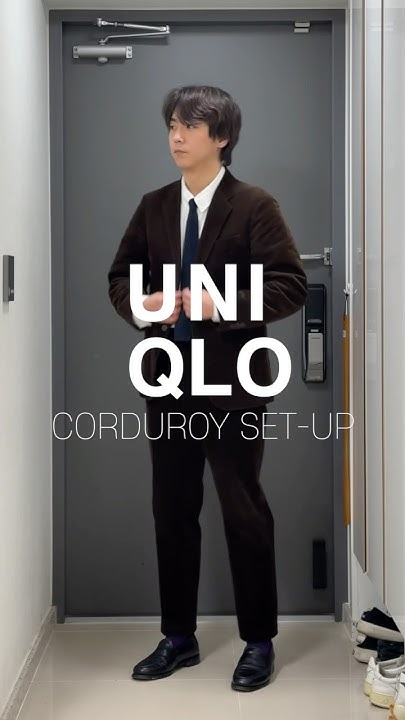 UNIQLO 20FW [Corduroy Set-up] - YouTube