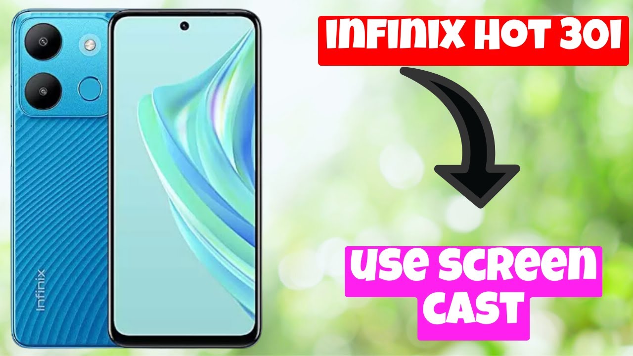 infinix Hot 30i use screen cast || How to use screen casting || Screen ...