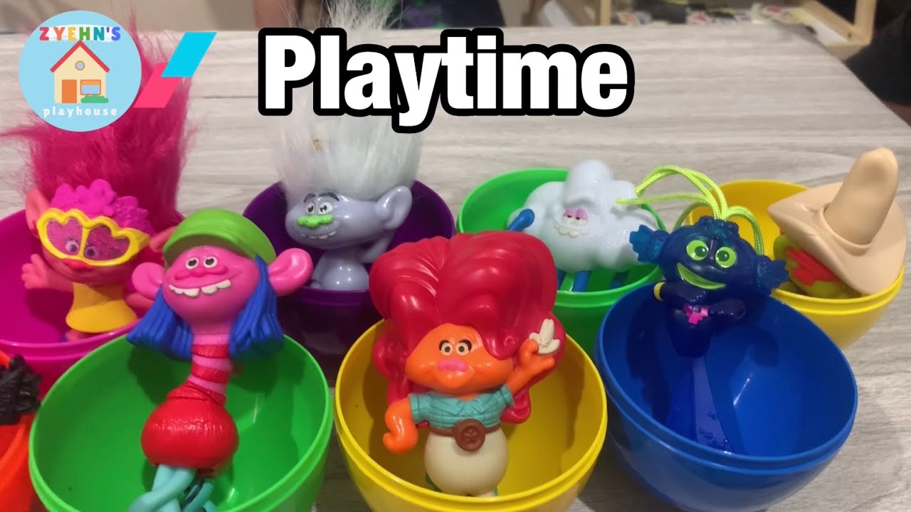 Trolls World Tour Happy Meal Surprise Egg - YouTube
