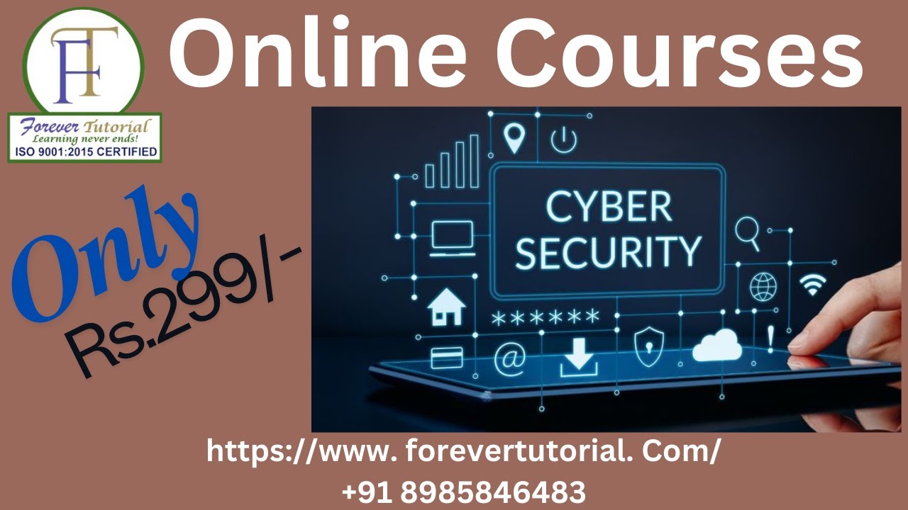 CyberSecurity Course@299rupees@forevertutorial||#forevertutorial||# ...