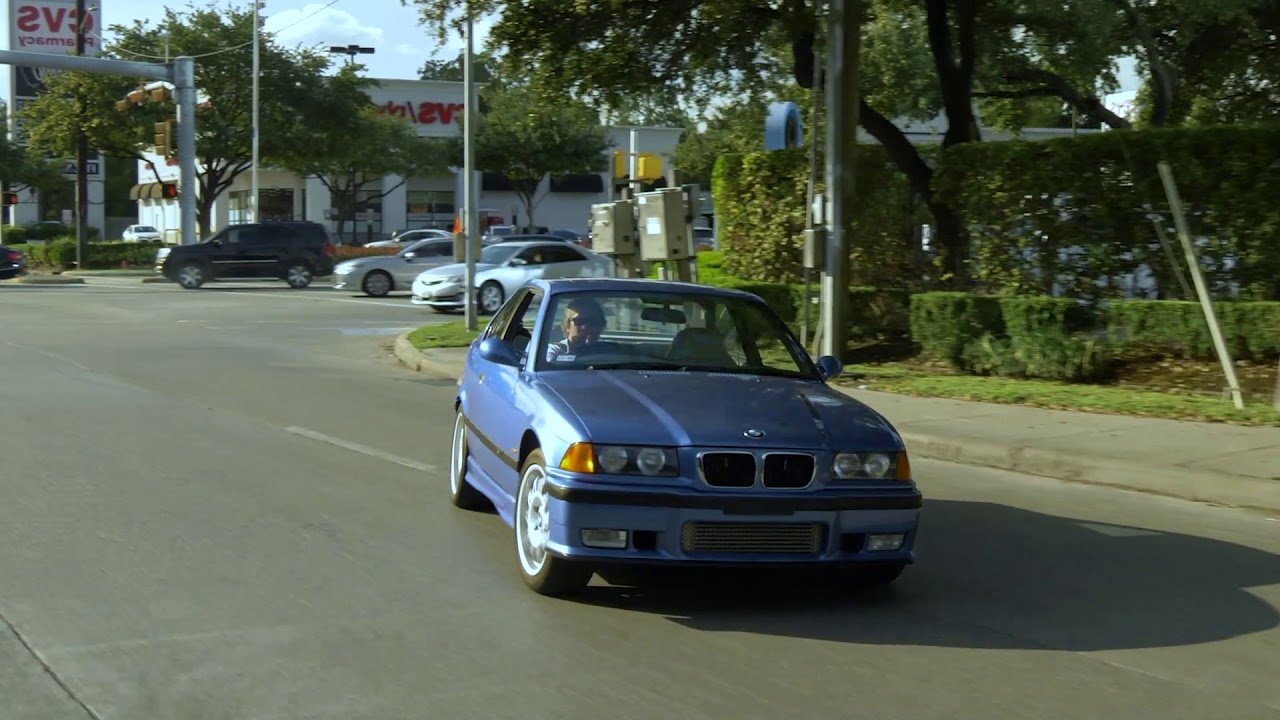 E36 M3 Powder Blue BMW - YouTube