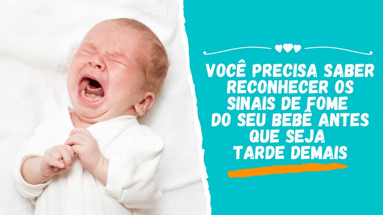 POR QUE SABER RECONHECER OS SINAIS DE FOME DO BEBÊ FACILITA A ...
