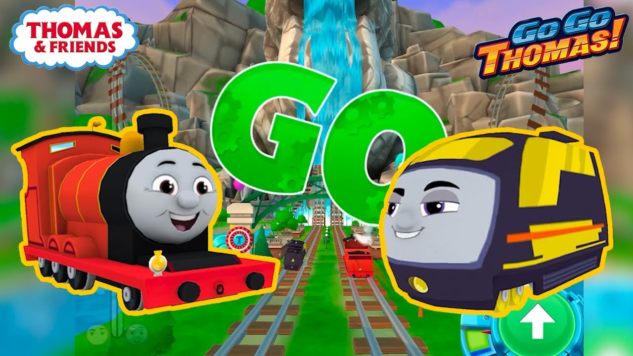 Thomas and Friends Go Go Thomas 🔴🔴 Percy VS Gordon! Tap Tap Tap! 湯馬仕小火車 ...