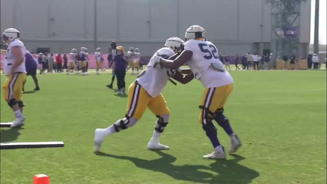 LSU Spring Practice Highlights: 03/23/24 - YouTube