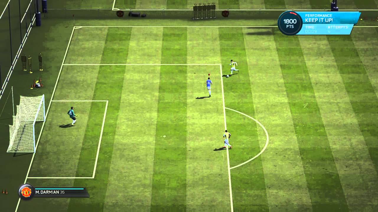 FIFA 16 - Skill Game - Advanced Defending - Practice - PS4 - YouTube