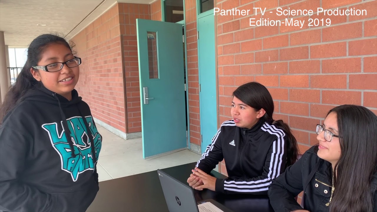 Panther TV Science Production Edition May 2019 - YouTube