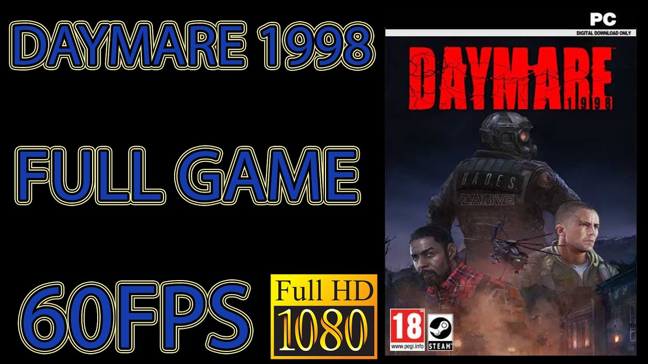 DAYMARE 1998 FULL GAME - BLIND PLAYTHROUGH 100% No Commentary HD PC PS5 ...