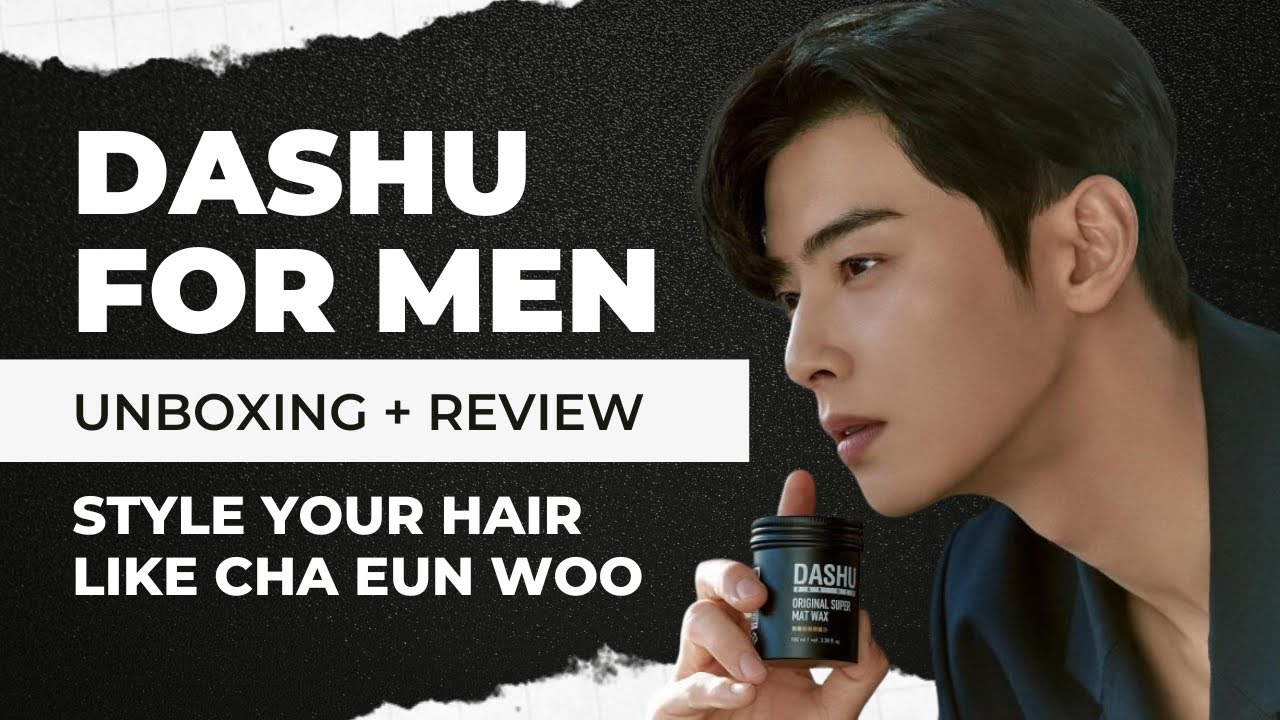 Dashu For Men (Unboxing + Review) Cha Eun Woo's Choice - YouTube
