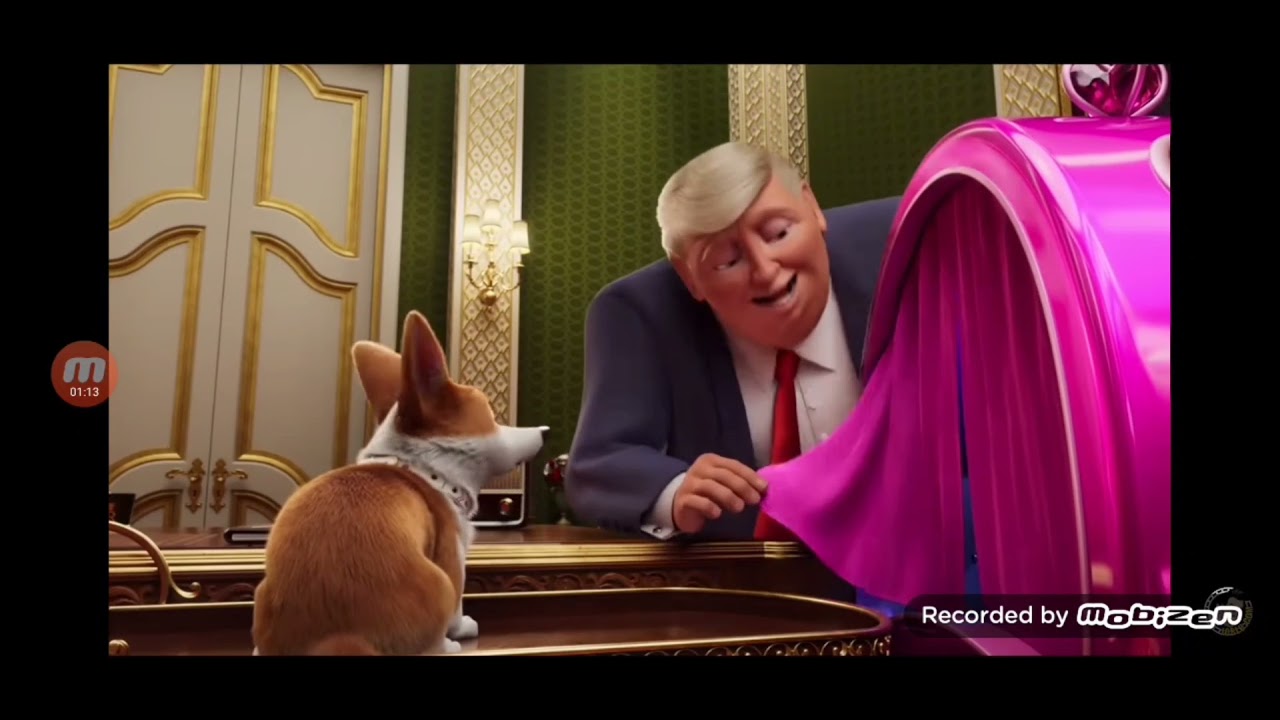 The Queens Corgi Mitzi thats my girl - YouTube