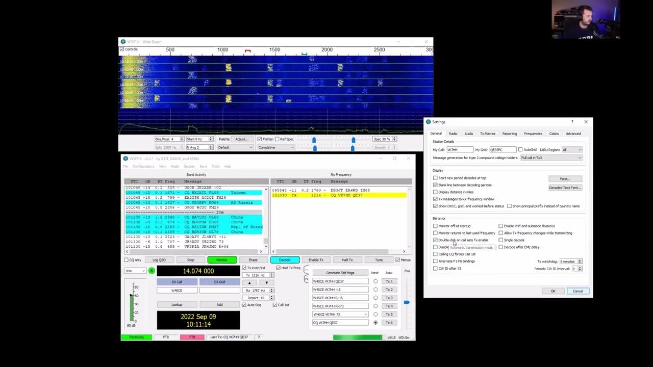 MERC Meeting 20220909 - VK7HH presentation on Getting Started with FT8 & WSJT-X - YouTube