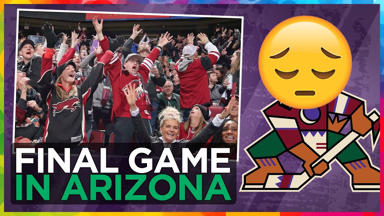 FINAL Arizona Coyotes game: for now OR forever? - YouTube
