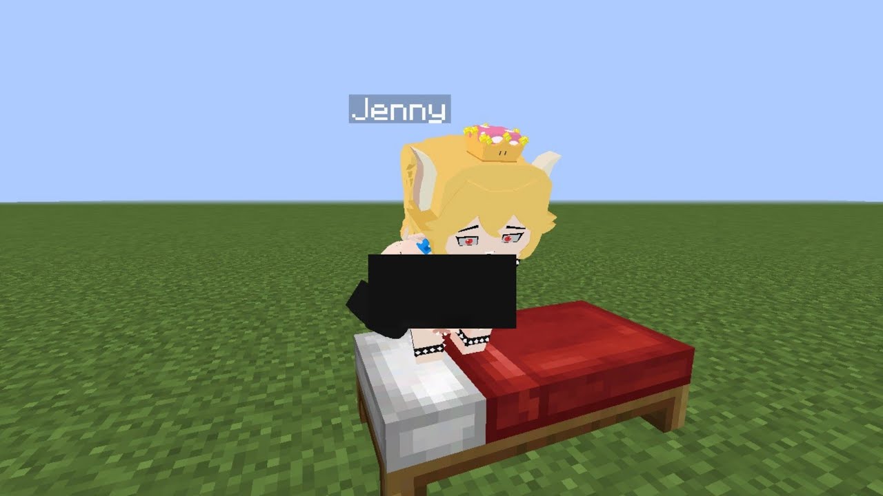 Minecraft Jenny Mod – Full Girlfriend Addon Gameplay Bowsette - YouTube