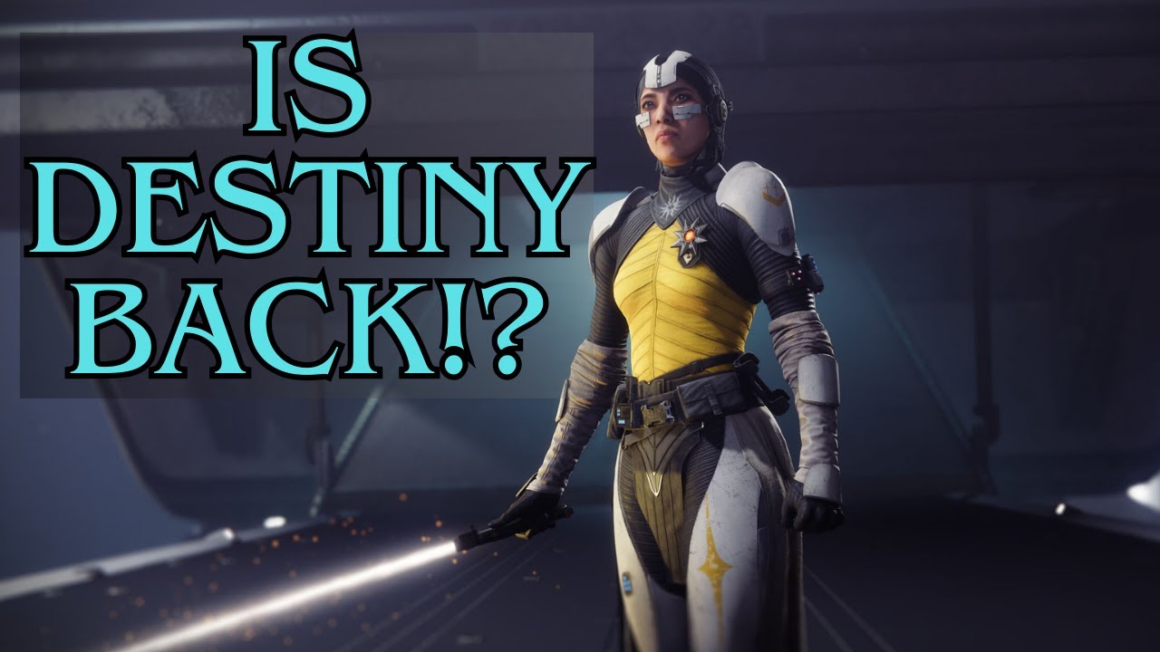 Is Destiny 2 Back!? |Average Gamers Perspective - YouTube