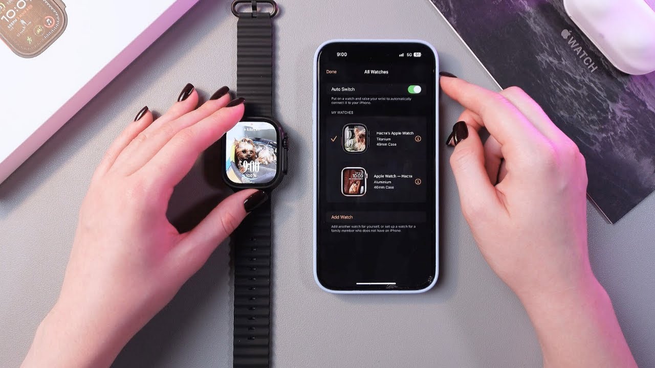 How to Switch Between Watches on Apple Watch Ultra 2 - YouTube