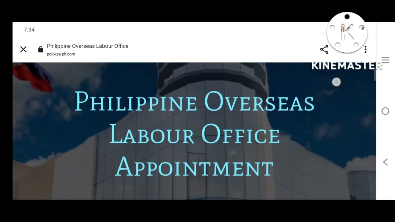 How to book an appointment in polo owwa riyadh(easy way) - YouTube