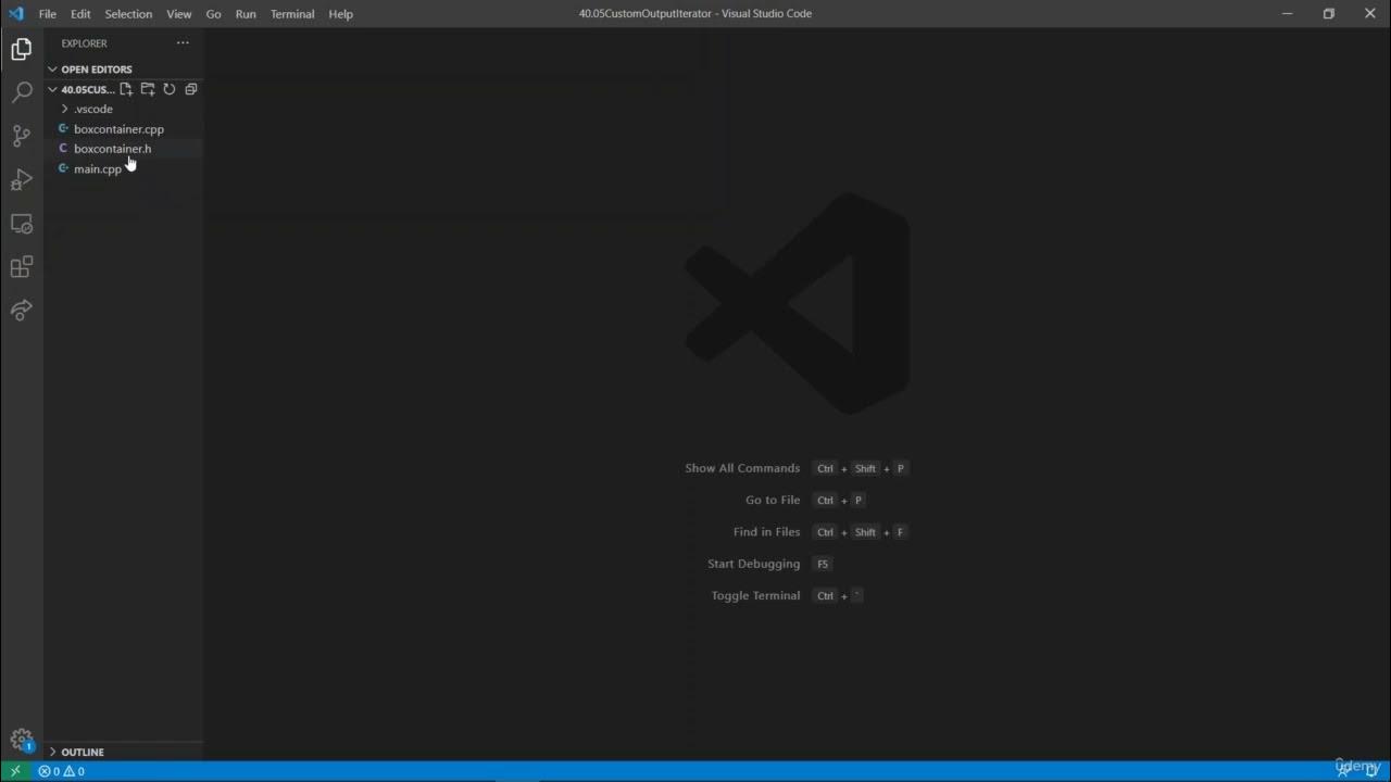005 Building Custom Output Iterators - YouTube