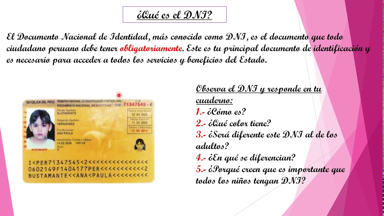 ¿Qué es el DNI? - YouTube