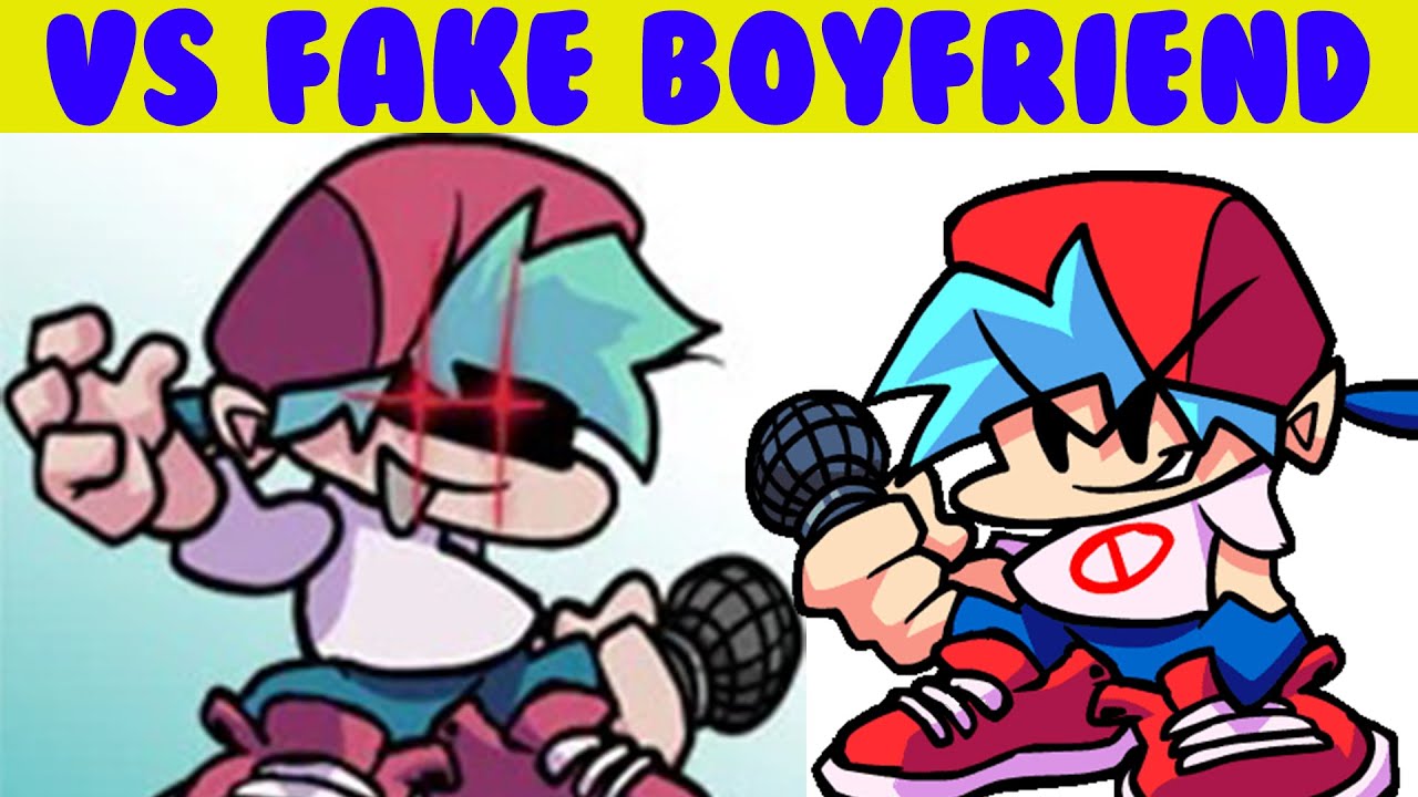 Friday Night Funkin: BF vs Fake Boyfriend [FNF MOD/HARD] - YouTube