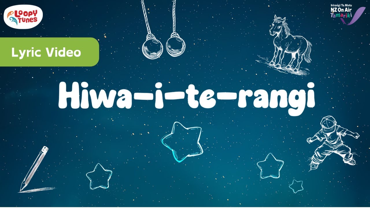 Hiwa-I-Te-Rangi | Lyric Video | Matariki Stars | Wishing Star | Goals ...