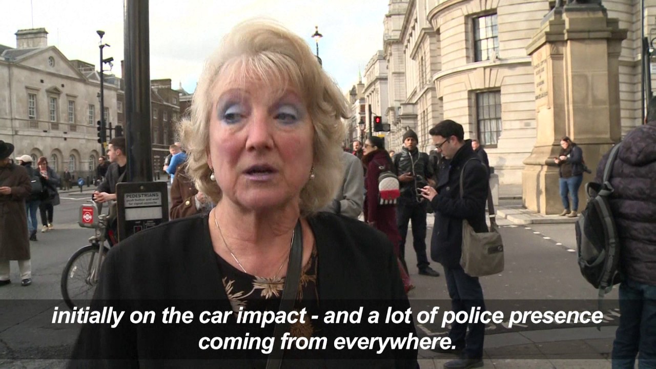 London attack: Eyewitnesses tell of panic on the bridge - YouTube