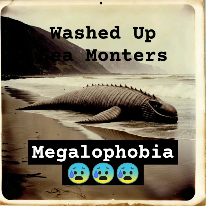 Megalophobia Warning / Washed Up Sea Monsters #seamonster #monster # ...