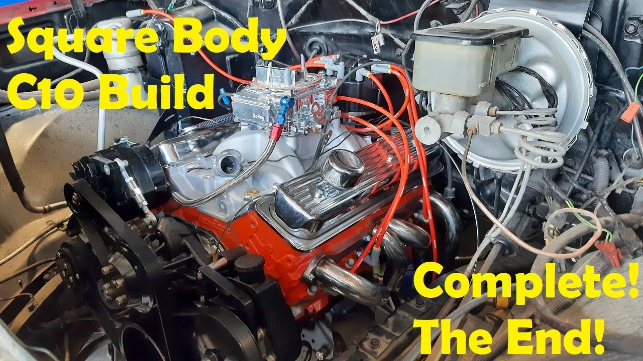 Square Body C10 First Start! Fire it up, check it over, and ship it ...