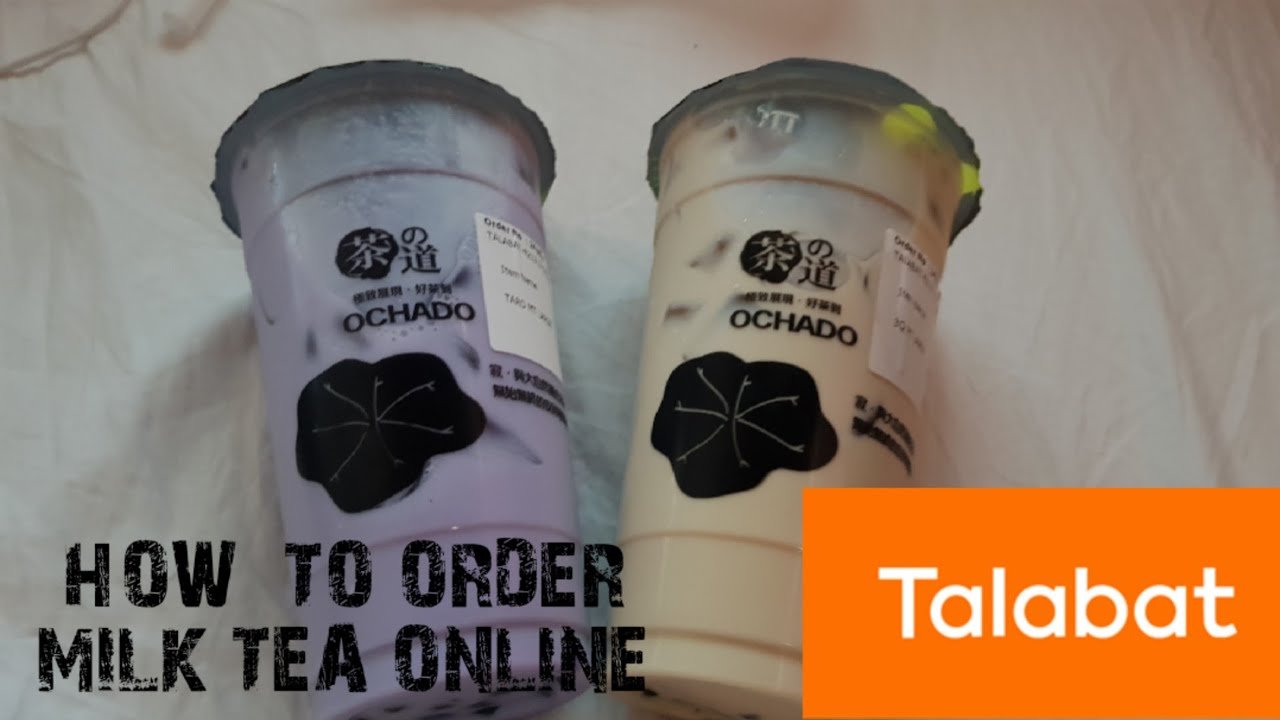SIMPLE WAY TO ORDER MILKTEA ONLINE USING TALABAT APPS IN ABU DHABI, UAE ...