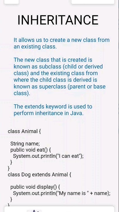 Inheritance In Java With Code #javainterviewquestionsandanswers #inheritance #javainterview # ...