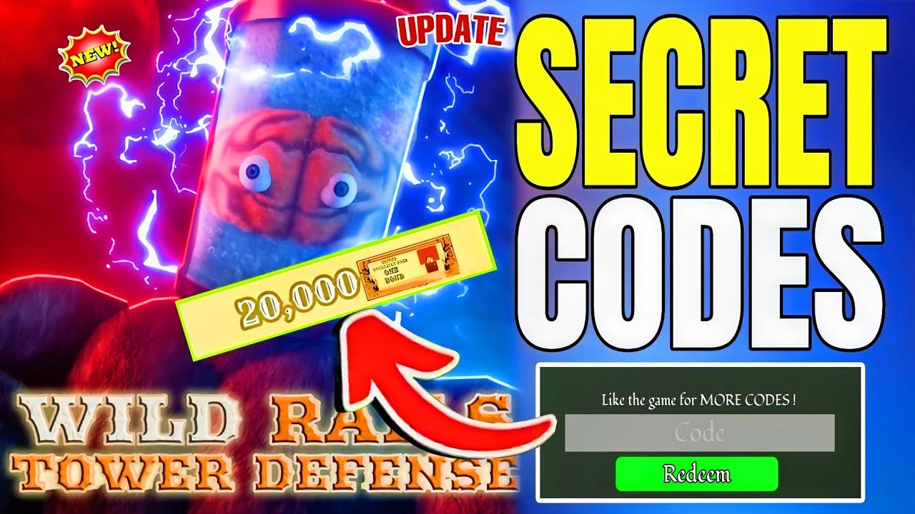 ⚠️UPDATE!!💥[CODE]⚠️ WILD RAILS TOWER DEFENSE ROBLOX CODES 2025! WILD ...