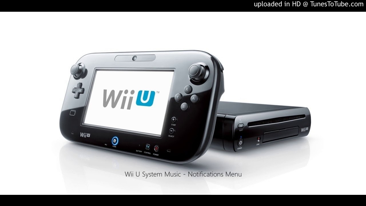 Wii U System Music - Notifications Menu - YouTube