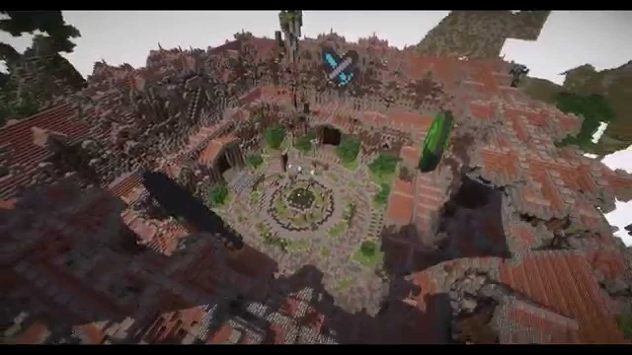 MineCraft Timelapse | Hub - Cloverfield Castle - YouTube