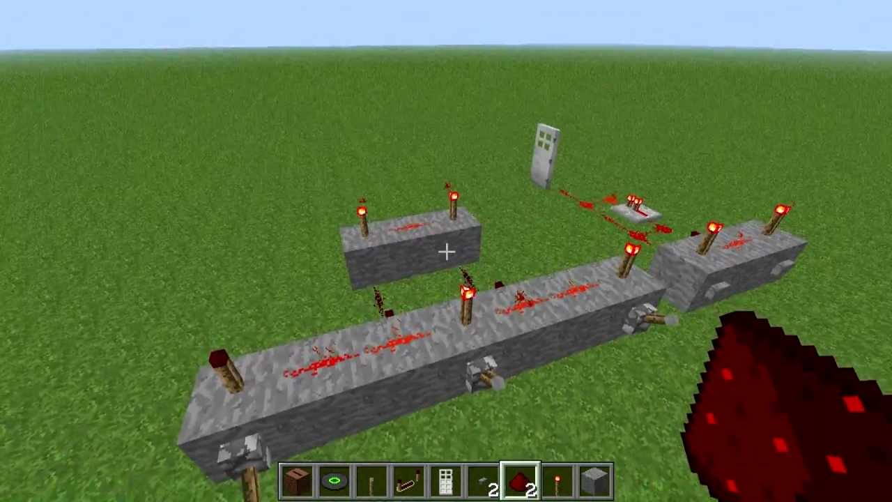 Minecraft Redstone Tutorial | AND Gate - YouTube
